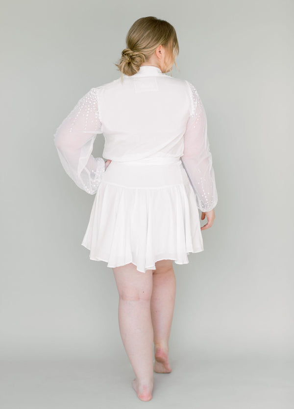 Bridal Robe Alanna White | Wedding Day Robe | Getting Ready Robe ...